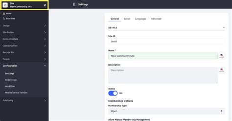 creating your first site liferay official documentation liferay learn