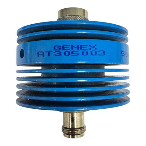At305003 Genex Fixed Attenuator 3db 50w N Type M F