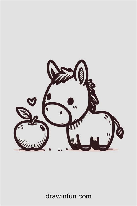 🐴37 Easy Cute Mule Drawing Ideas Draw In Fun