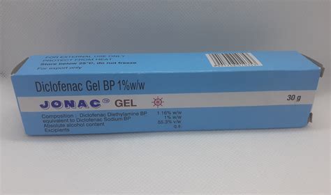 Jonac Diclofenac Gel 10 Box Wan1store