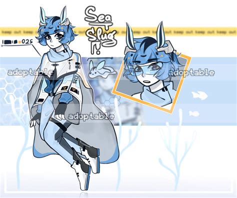 Sea Slug Femboy Adoptable Closed By Simetrra On Deviantart