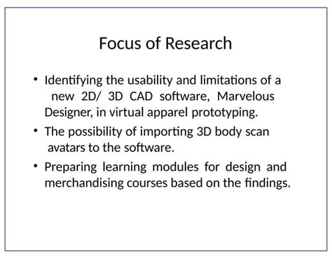3d Virtual Prototyping In Apparel Designpptx