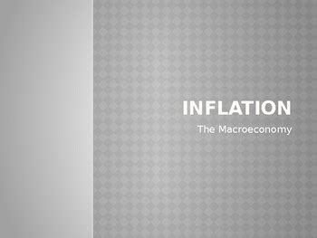 Inflation PPT Economics By Matt S Business Corner TPT