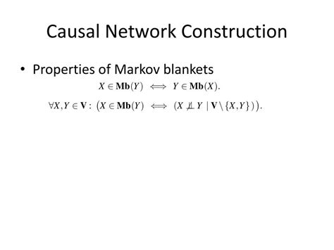 PPT Using Markov Blankets For Causal Structure Learning PowerPoint Presentation ID