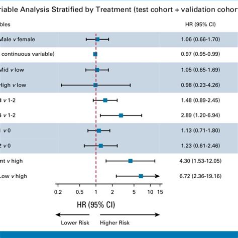Multivariable Time To Recurrence Survival Analysis In The Test And