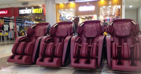 Massage Chairs In A Philippine Mall