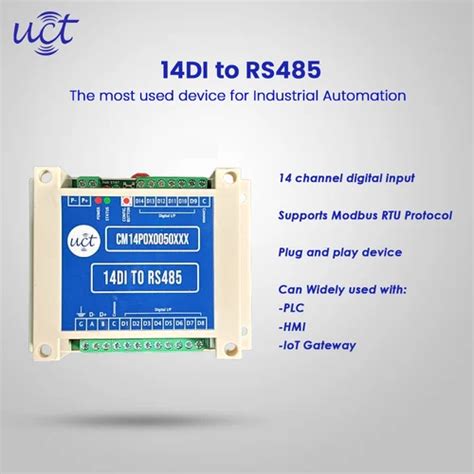 Digital Input Modbus RTU UCT Robotics