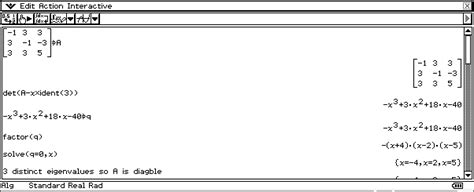 A Representation Of Diagonalizability Of The Matrix A By The