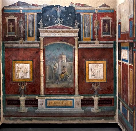 Wall Frescoes Rome Roman National Museum Palazzo Massimo Alle Terme