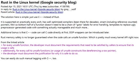 Linus眼中很烂的C 击败了C语言 linus c CSDN博客