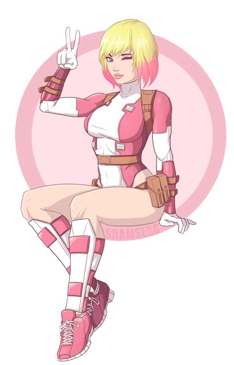 Gwenpool Гвенпул Гвендолин Пул shamserg Marvel Вселенная