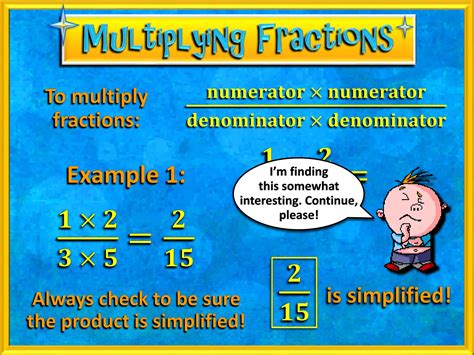 Simple Multiplying Fractions Powerpoint Pptx