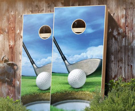 Golf Putt Cornhole Boards