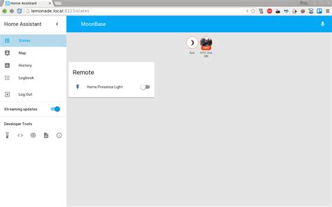 Home Assistant Interface Clickedyclick