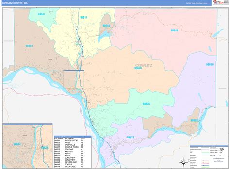 Cowlitz County Wa Zip Codes At Mark Bevill Blog