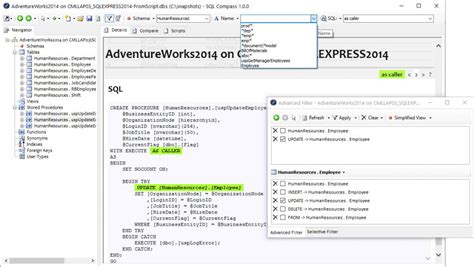 SQLCompass Features Fuzzy Regex Matching SQLCompass