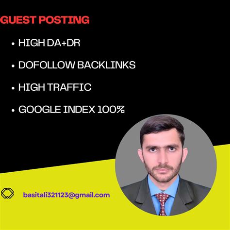 Muhammad Basit Ali On Linkedin I Have Many Sites With High Da Dr And