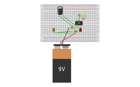 Circuit Design Flashing 2 Tinkercad