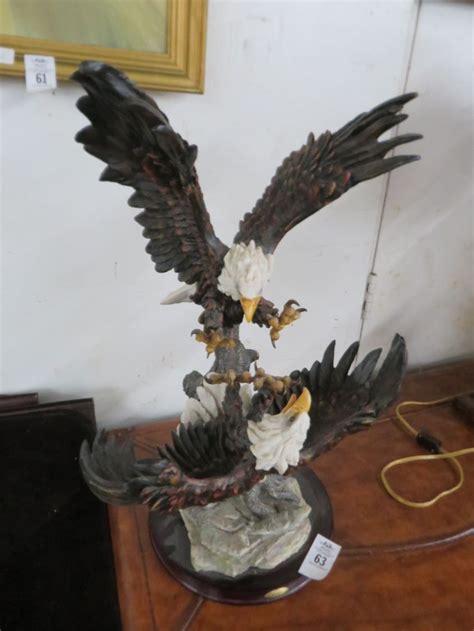 Ruby S Collection Bald Eagle Statue Bay Area Auction Services