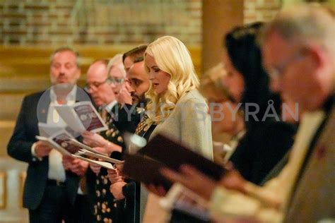 Crown Princess Mette Marit Attended A Solidarity Event To Mark World Aids Day At Trinity Church