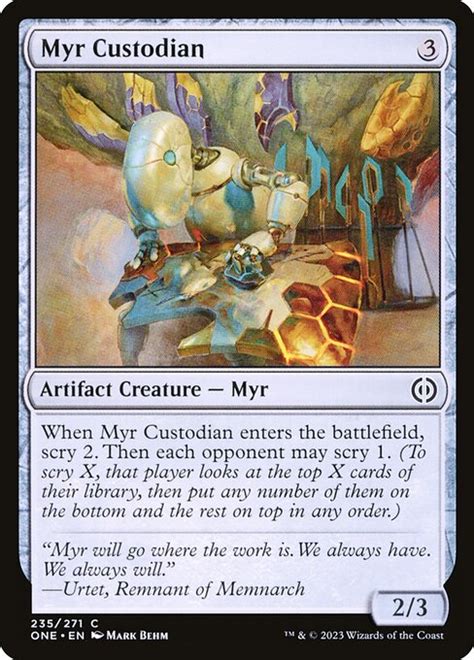 Myr Myr On The Wall Commander Edh Deck Archidekt