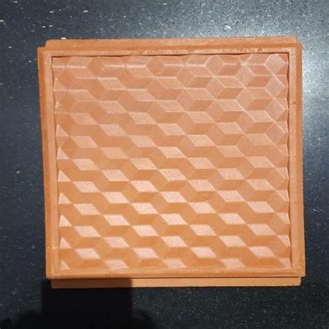 Brown Chequered Design Ceiling Clay Tile At Rs 32piece In Chittoor