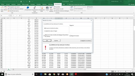 XL Macro avec solveur appliquée à une colonne de valeurs Macros et VBA Excel