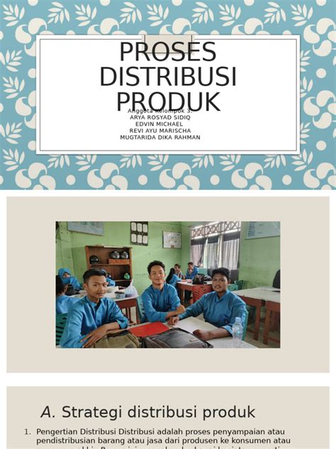 Proses Distribusi Produk Pdf