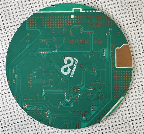Five 5 Unique Round Circuit Boards For Crafting Geekgearstore