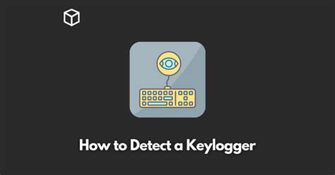How To Detect A Keylogger Programming Cube