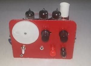Occus Regenerative DC Three Lamp Short Wave Tube Radio Kit CW SSB Receiver Battery Powered