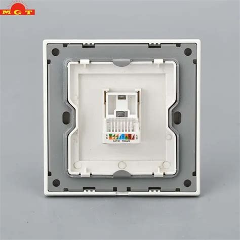 Uk Standard Wall Socket Tel And Data Outlet Socket For Home Data
