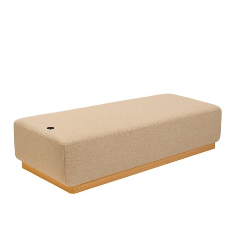 Workspace Rectangular Pouffe Dasras