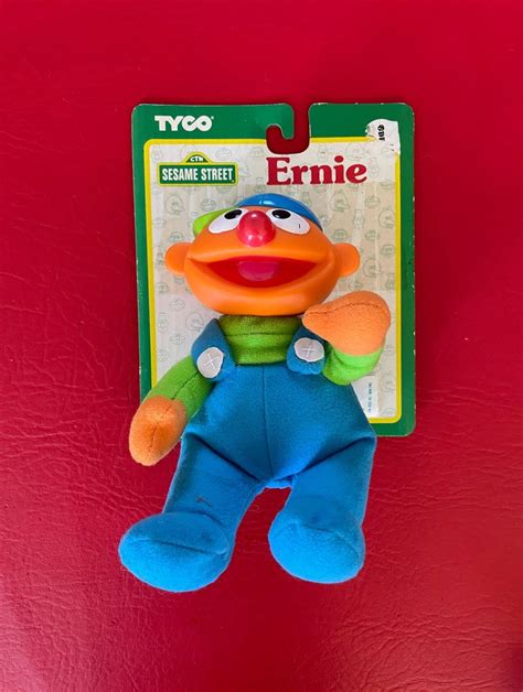 Vintage 1996 Tyco Preschool Sesame Street Plush Set Etsy
