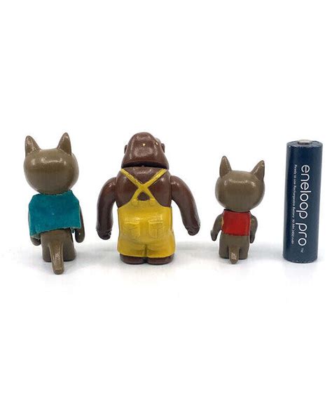 Popy Japan 1970s Little Bear Misha Characters Mini Sofubi Figures Toy Underground Store