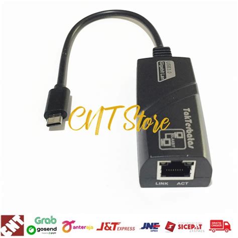 Jual Type C Lan Gigabit Type C To Lan Type C To Rj45 Type C To Rj45 Shopee Indonesia