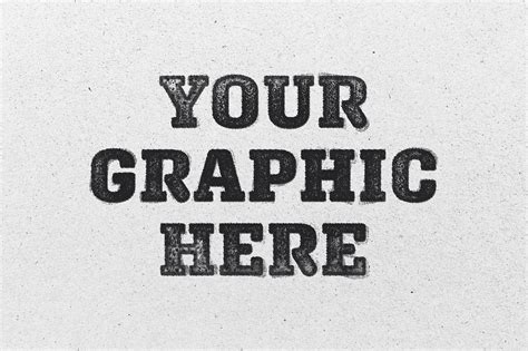 Ink Stamp Text Effect