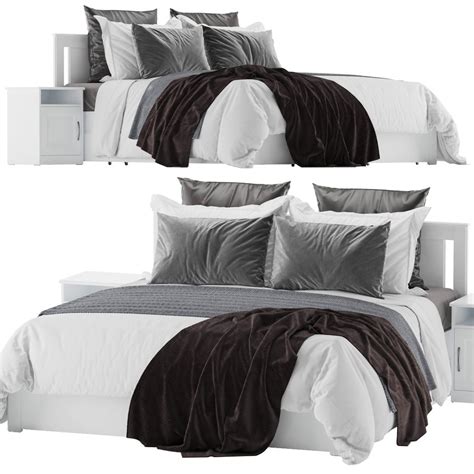 Ikea Songesand Bed 3d Model For Vray