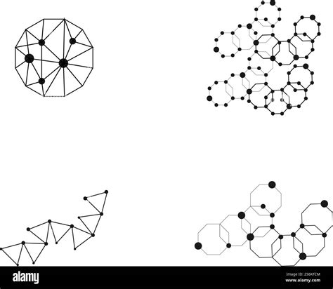 Set Of Polygonal Abstract Design Vector Stock Vector Image And Art Alamy