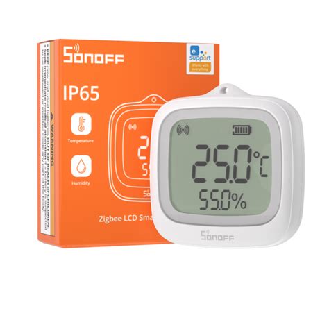 SONOFF Zigbee IP Temperature And Humidity Sensor With Display