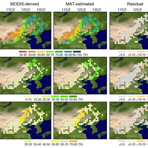 Mat Reconstructed Actual Vegetation Cover Using Pollen Assemblages From
