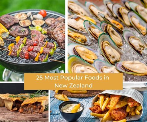 25 Most Popular Foods In New Zealand Chefs Pencil