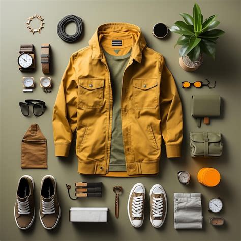 Premium Ai Image Flat Lay Photo