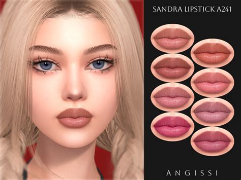 The Sims Resource Sandra Lipstick A241