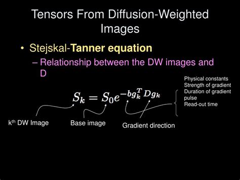 Ppt Diffusion Tensor Processing And Visualization Powerpoint Presentation Id 5395452