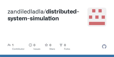 Github Zandiledladladistributed System Simulation
