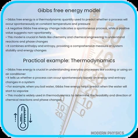 Gibbs Free Energy Model Prediction Efficiency And Equilibrium