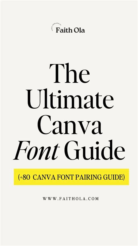 Best 13 80 Best Canva Fonts Ultimate Canva Font Guide For Choosing