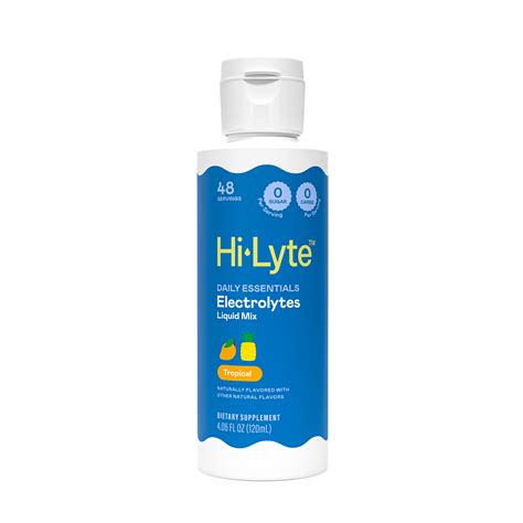 Electrolytes Liquid Mix Tropical Hi Lyte
