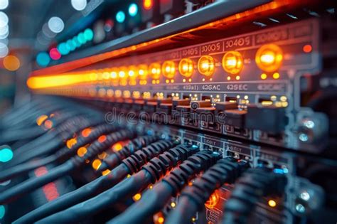 Multi Colored Network Hardware For Production Automation In Factories Multi Colored Network Hardware For Production Automation In Factories